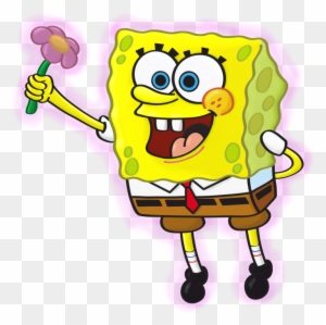 Spongebob Giving Flower By Frankyounghacker - Spongebob Flowers - Free ...