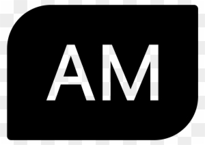 Am Radio Filled Icon - Am Broadcasting - Free Transparent PNG Clipart ...