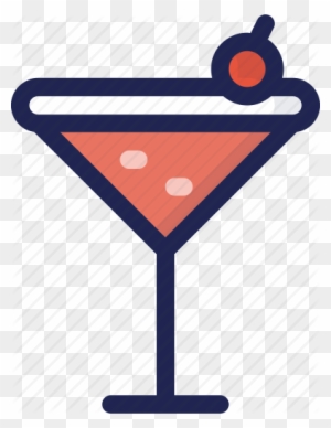 Martini Clipart Mocktail - Drink Flat Icon Png - Free Transparent PNG ...
