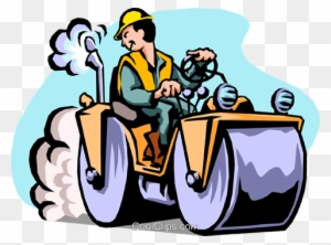 Road Construction Worker Royalty Free Vector Clip Art - Road Work Clip ...