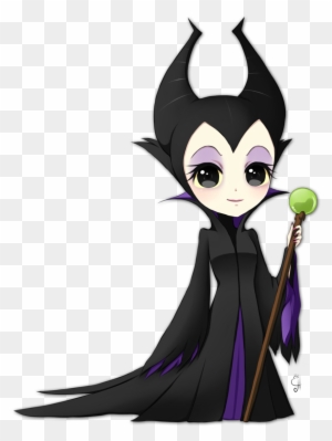 Chibi Commission Maleficent - Dibujos De Malefica Animados - Free ...