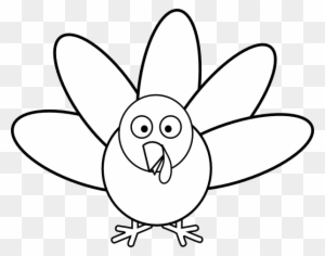 Turkey With Feathers Clip Art - Turkey Graphic Organizer - Free ...