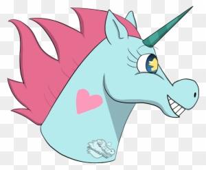 Flying Princess Pony Head By Demonized-star - Illustration - Free ...