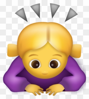 Bow Emoji - Free Transparent PNG Clipart Images Download