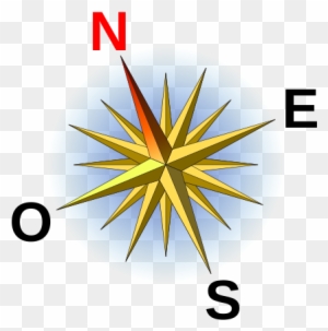 240 × 240 Pixels - Compass Rose In Hebrew - Free Transparent PNG ...