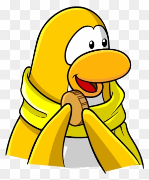 Club Penguin Yellow Penguin - Pinguino Animado Club Penguin - Free ...