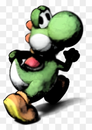 Untitled Yoshi Photoshop By Cucumberhorse - Cartoon - Free Transparent ...