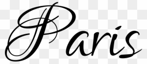 Paris - - Capital P In Cursive - Free Transparent PNG Clipart Images ...