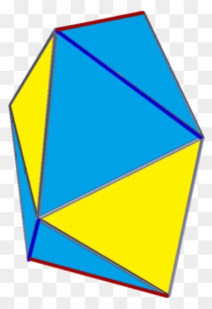 Snub Digonal Antiprism - Snub Disphenoid - Free Transparent PNG Clipart ...