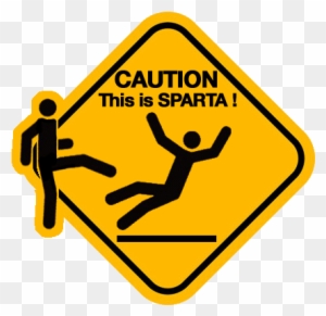 This Is Sparta By Hraesvelg-factory - Sparta Sign - Free Transparent ...
