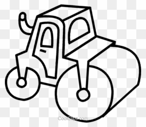 Steam Roller Royalty Free Vector Clip Art Illustration - Steam Roller ...