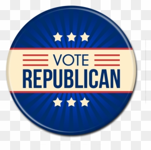 Republican Button - Emblem - Free Transparent PNG Clipart Images Download