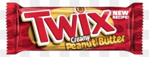 Chocolate Treats - Twix Creamy Peanut Butter Bar - Free Transparent PNG ...
