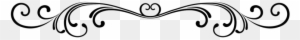 Scroll Page Divider Clipart 4 By John - Border Line Without Background ...