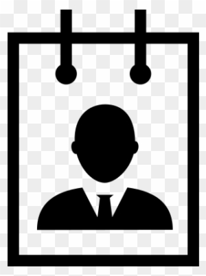 Male Image On Notebook Page Vector - Notebook Interface - Free ...