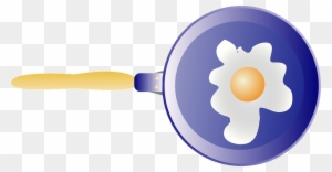 Fried Egg Clipart Skillet Pan - Egg In Pan Png - Free Transparent PNG ...
