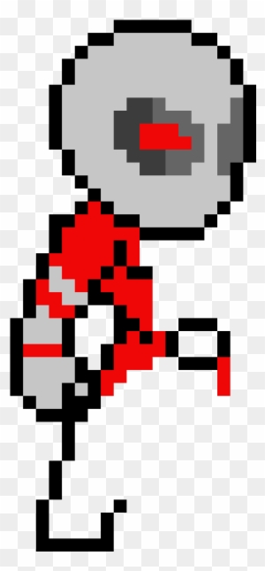 Unfinished Reverse Deadpool - White Deadpool Pixel Art - Free ...