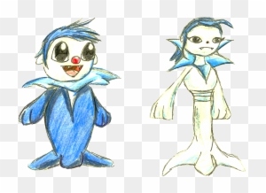Popplio Fan Evolution By Nezettel - Sketch - Free Transparent PNG ...