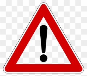 Disclaimer Symbol Png Picture - Red Triangle Sign - Free Transparent ...