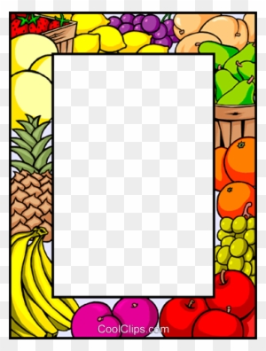 Free Fruit Border Clip Art - Fruit Borders Clip Art - Free Transparent ...