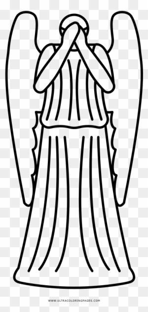 Weeping Angel Outline
