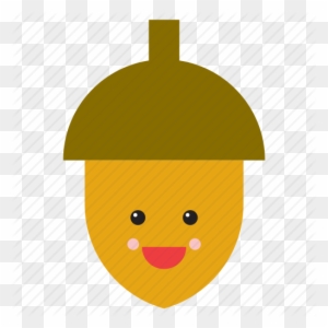 Acorn Clipart Happy - Emoticon - Free Transparent PNG Clipart Images ...
