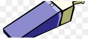 A Cartoon Illustration Of A Vacuum Cleaner - Cleaning Supplies Clip Art ...