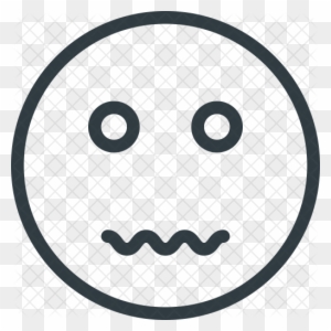 Nervous Icon - Emoticon - Full Size PNG Clipart Images Download
