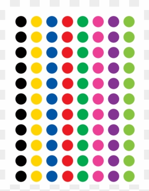 Colorful Circles Mini Stickers Alternate Image A - Color Circle ...