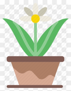 Soil In A Pot Clipart