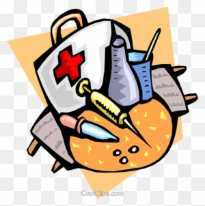 Items In A Doctor's Bag Royalty Free Vector Clip Art - Medical Mission ...