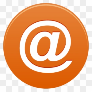 At Sign Nimbus - Mail Icon - Free Transparent PNG Clipart Images Download