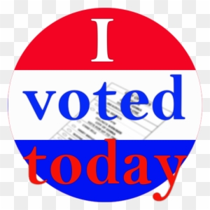I Voted Today - Voting - Free Transparent PNG Clipart Images Download