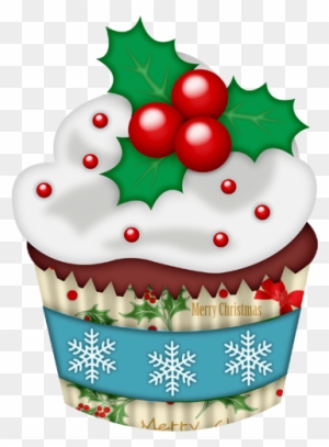 Cupcake - Christmas Cupcakes Clip Art - Free Transparent PNG Clipart ...