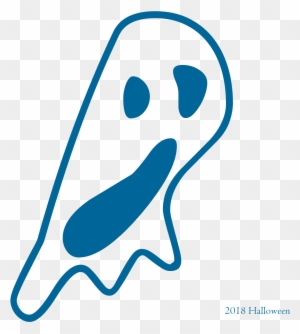 Halloween 2018 Clipart Groovy Ghosties D - Clip Art - Free Transparent ...