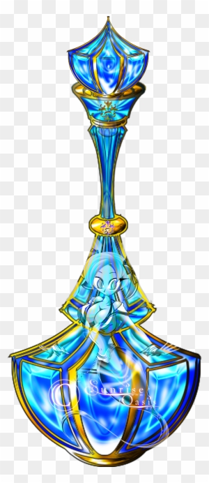 Genie Kasumi In A Lure Bottle By Sunrise On - Ginnie Lamp Drawings Rittik Devaitart - Free ...