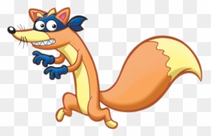 Boots Dora Face - Dora The Explorer Swiper - Free Transparent PNG ...