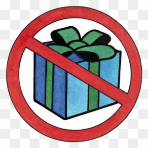No Gift Sign Png - Free Transparent PNG Clipart Images Download