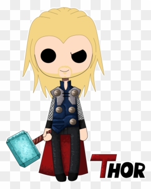 Chibi Thor Magnet - Thor Chibi - Free Transparent PNG Clipart Images ...
