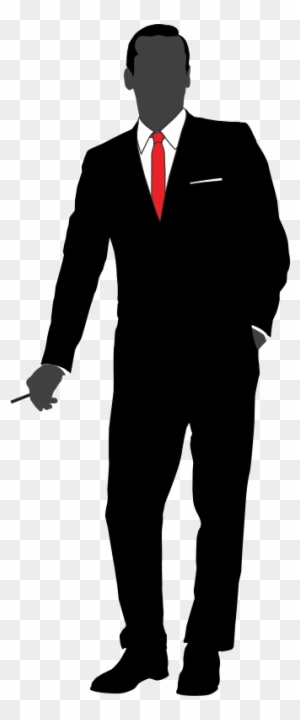 Img - Mad Men Silhouette Png - Free Transparent PNG Clipart Images Download