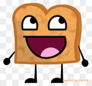 Toast's Epic Face By Thedrksiren On Deviantart - Toast With A Face ...