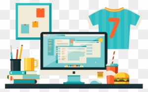 Computer Programming Flat Design Icon - Computer - Free Transparent PNG ...