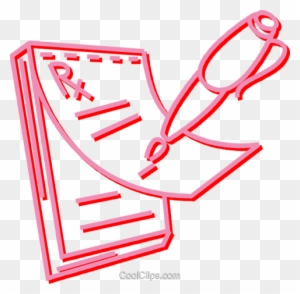Prescription Pad Royalty Free Vector Clip Art Illustration ...