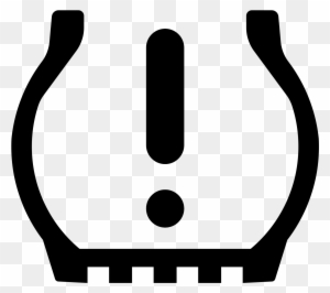 Tire Pressure Monitoring, Tire, Tread Icon - Tpms Icon Svg - Free ...