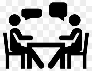 Community Meeting Vector Images - Meeting One To One - Free Transparent ...