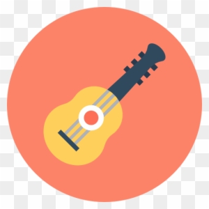 Acoustic Guitar Free Icon - Circle - Free Transparent PNG Clipart ...