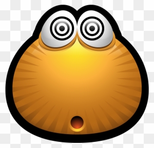 Confused Emoticon Red Confused Smiley Public Domain - Shocked Icon ...