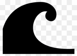 Ocean Wave Shape Vector - Icono Ola Png - Free Transparent PNG Clipart ...