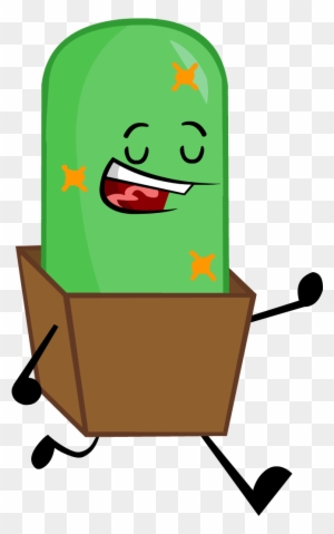 Cactus Fan Made Pose By Objectdudeisland - Bfdi Cactus - Full Size PNG ...