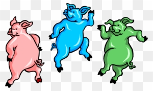 Big Image - Dancing Pigs - Free Transparent PNG Clipart Images Download